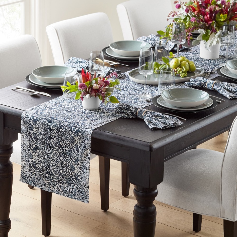 Williams Sonoma x Morris & Co. Table Runner | Williams Sonoma AU Williams Sonoma x Morris & Co. Table Runner | Williams Sonoma AU